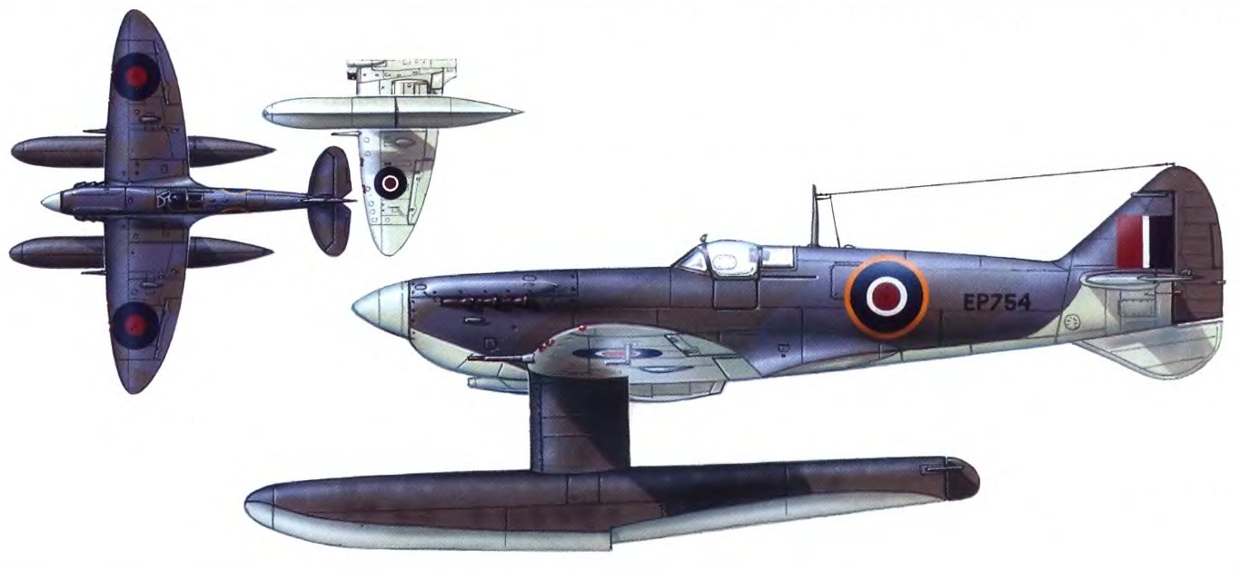 Гидросамолеты-истребители Supermarine Spitfire Mk.V & Spitfire ...