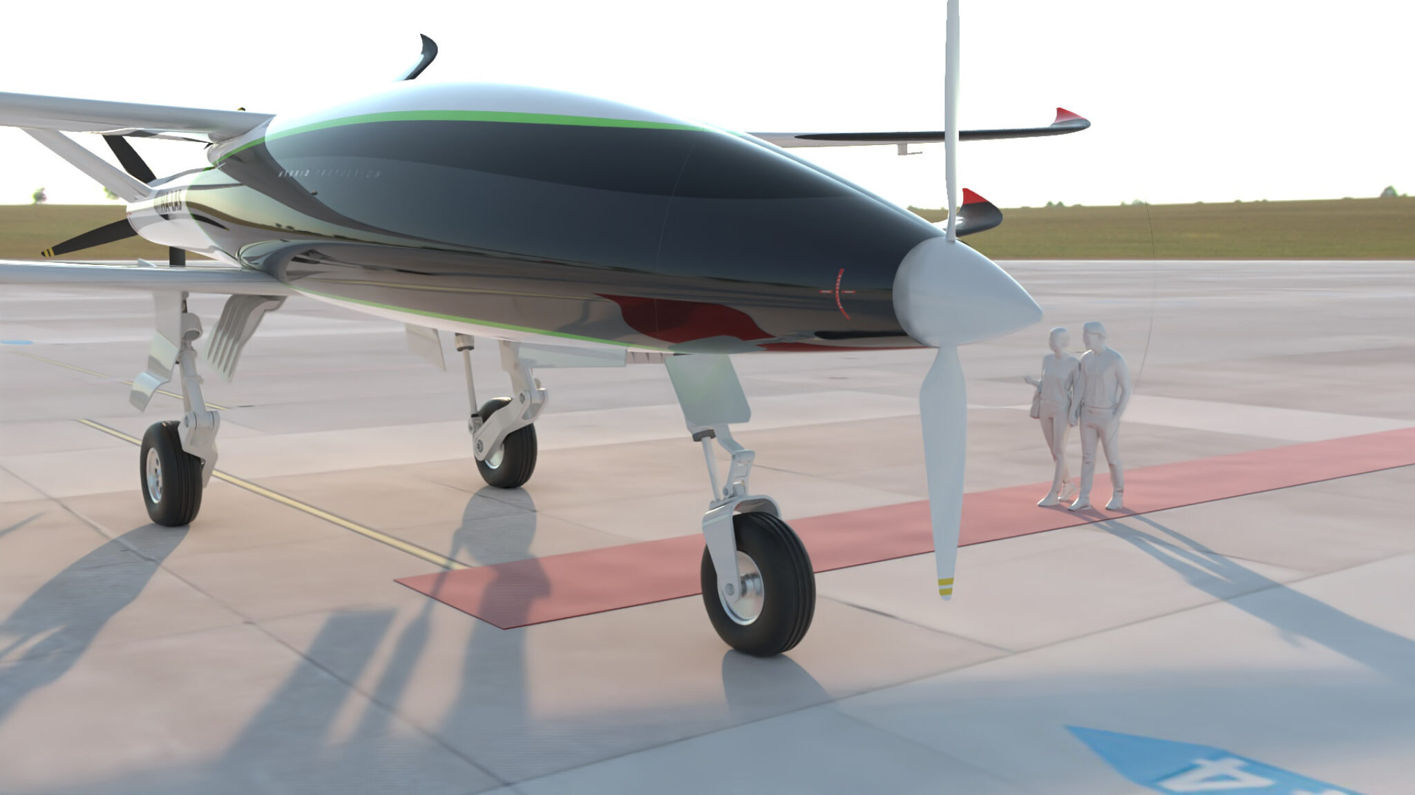 Когда дизайнеры конструируют самолёты. Или проекты гибридных самолётов ...