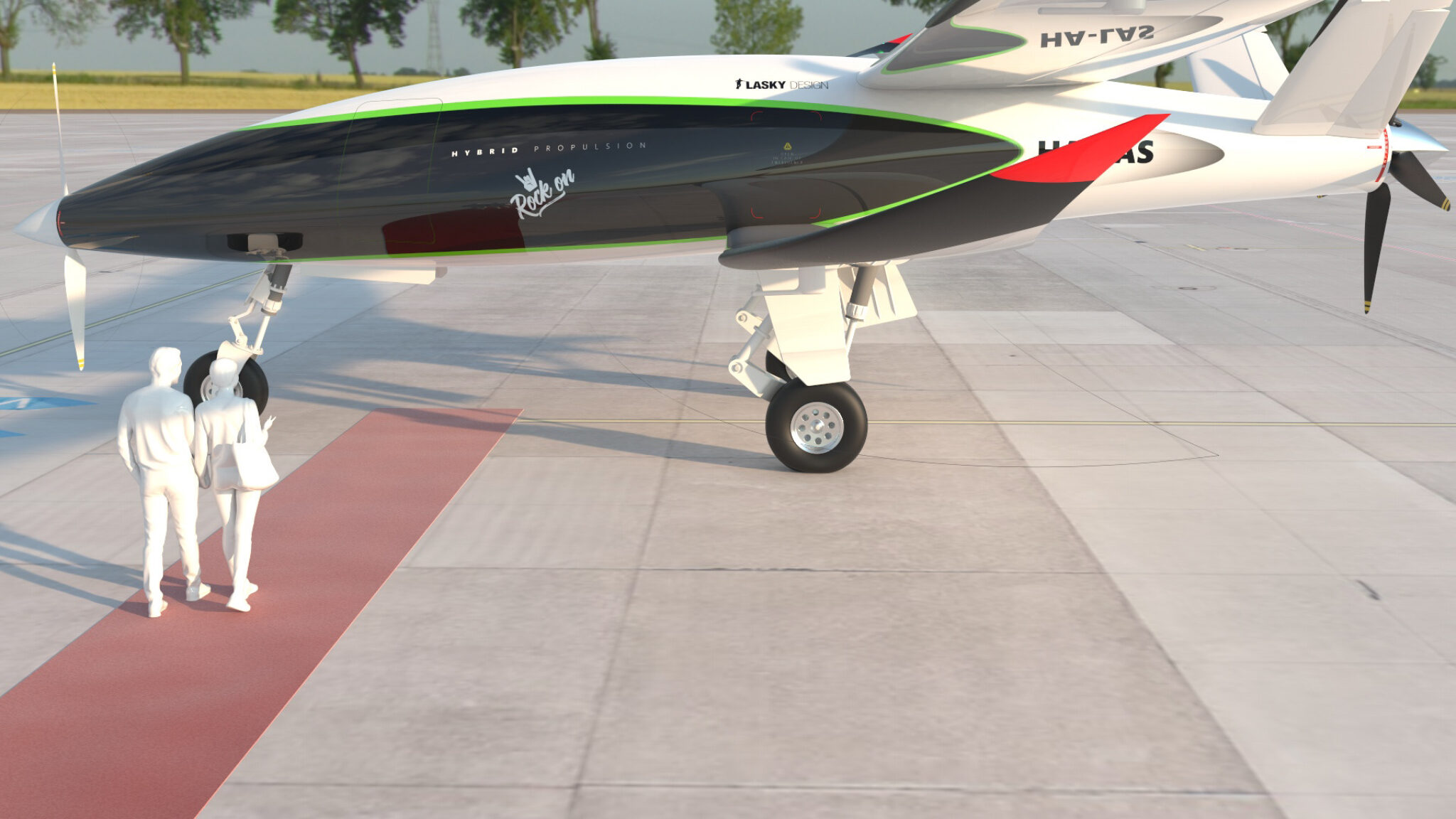 Когда дизайнеры конструируют самолёты. Или проекты гибридных самолётов ...