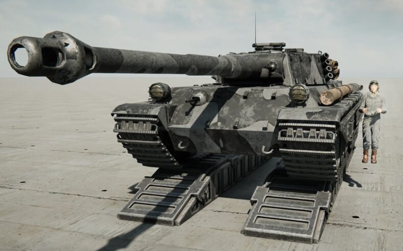 Главная ударная сила Кайзера Второй Мировой. Тяжёлый танк Гротте для ...